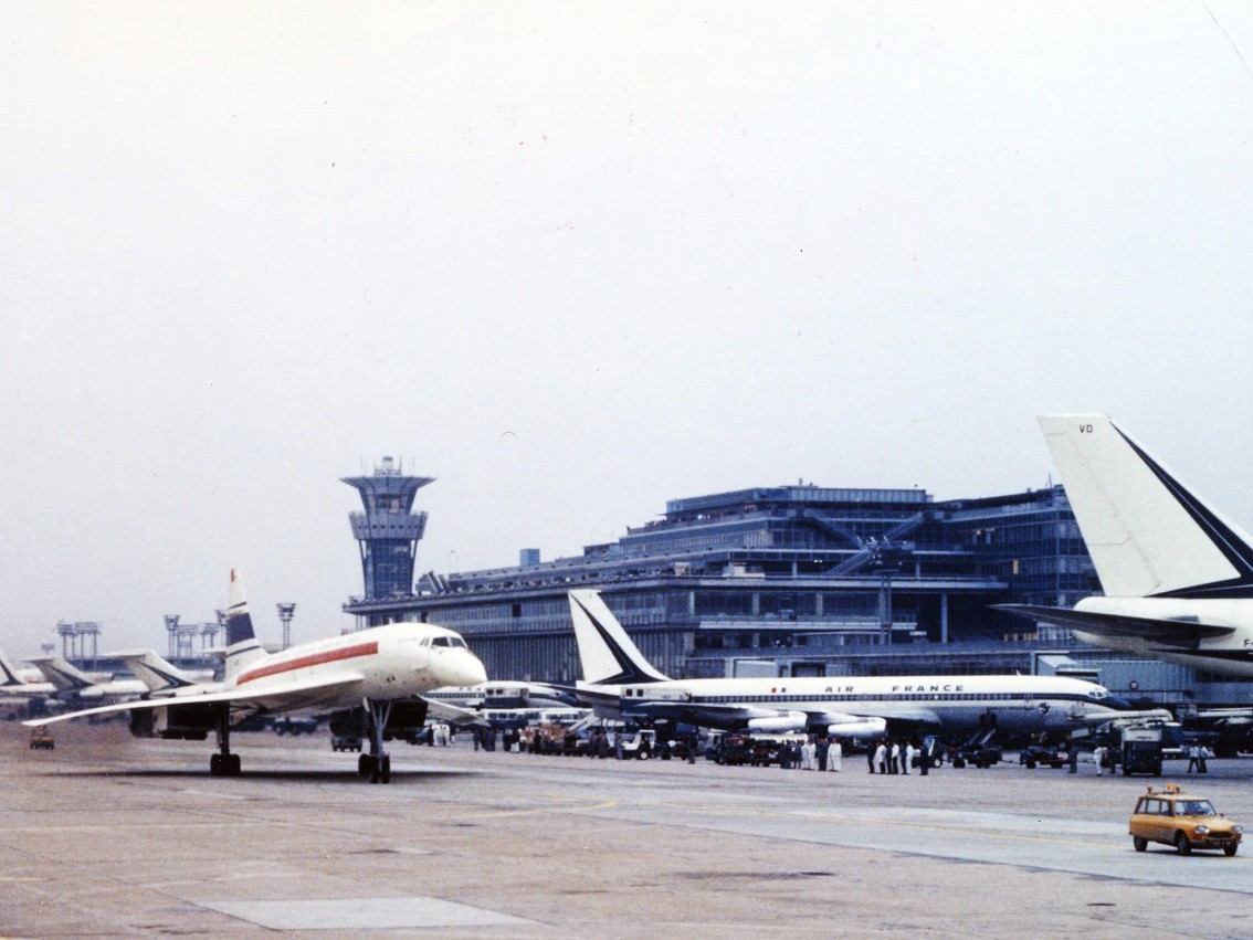 12 décembre 1971, Concorde 001 en route vers Lajes - APCOS